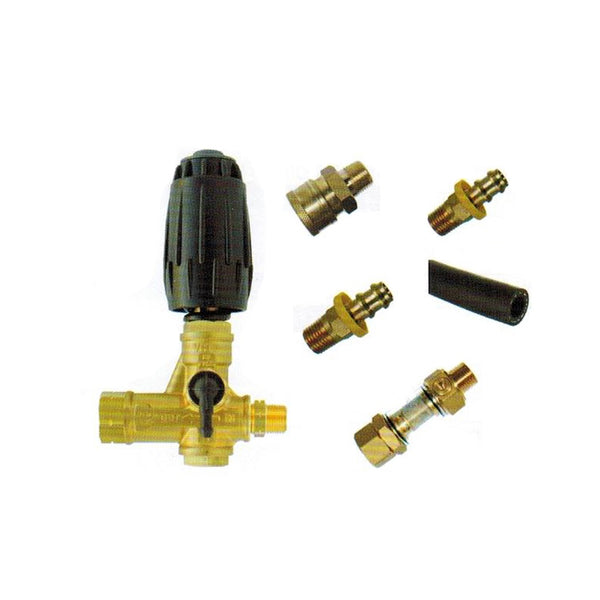 Complete VRT3 Unloader Valve Plumbing Kit 4500psi - ATPRO Powerclean ...